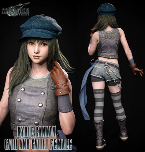 Kyrie Canaan Ff7 Remake G8f And G81f Render State
