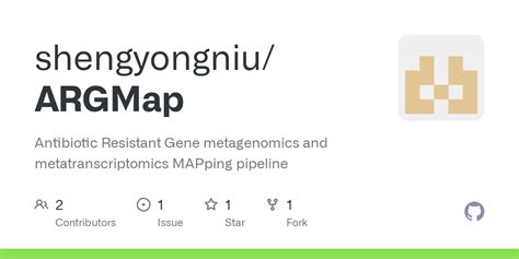 github shengyongniu argmap antibiotic resistant gene metagenomics and metatranscriptomics