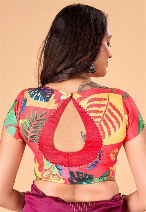 Blouse Neck Designs Front And Back