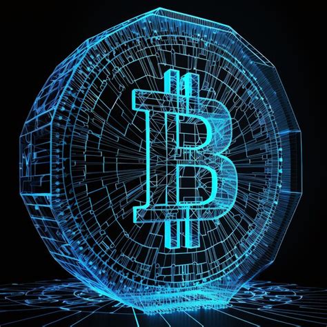 Premium Ai Image Ai Generated Illustration Glowing Bitcoin Signs On