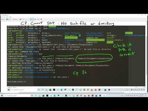 Troubleshooting Cp Understanding No Such File Or Directory Error