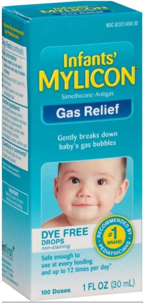 Mylicon Infant Drops Anti Gas Relief Dye Free 1 Fluid