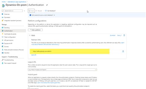 Setup Azure Ad With Adfs As Dynamics On Prem Idp