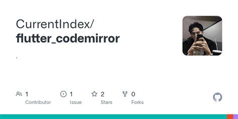 GitHub CurrentIndex Flutter Codemirror