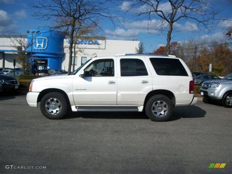 2004 White Diamond Cadillac Escalade Awd 56398465 Car