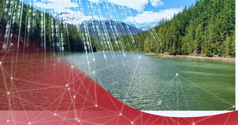 Composition Of Network Of Connections And Binary Coding Over Landscape