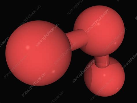 Ozone Oxygen Molecule Stock Image F004 5915 Science Photo Library