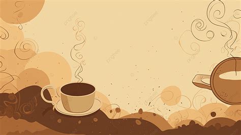 Coffee Border Background Coffee Frame Background Background Image