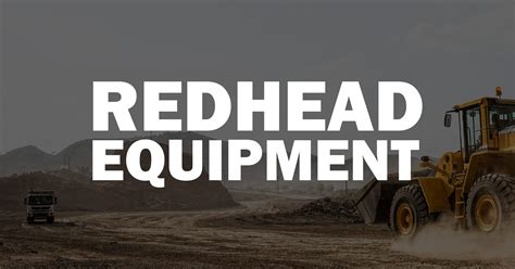 About Redhead Redhead Equipment