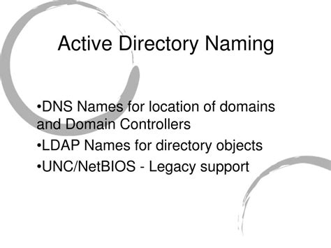 Ppt Active Directory Powerpoint Presentation Free Download Id 5992024