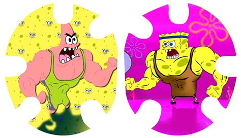 Spongebob X Patrick Headgear Decal Crossfacegear