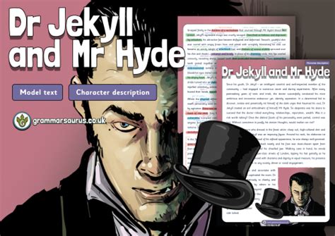 Year 6 Model Text Character Description Dr Jekyll And Mr Hyde Gbsct P6 Grade 5 And 5th