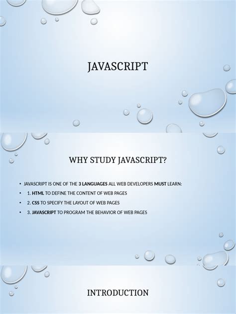 Javascript 2 Pdf Java Script Control Flow