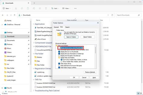 How To Fix File Explorer Thumbnails Not Showing Correctly On Windows 11