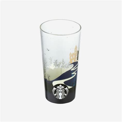 스타벅스 21 매직할로윈 골드 캐슬 시온 글라스 580ml Starbucks Kream