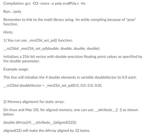 Please Use Simd Instructions Implement Using