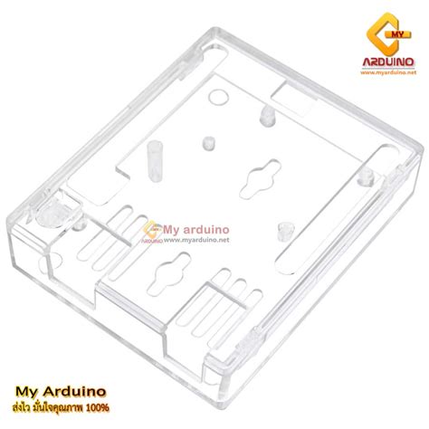 Arduino Uno R3 Acrylic Case Box กล่องพลาสติกแบบใส สำหรับ Arduino Uno