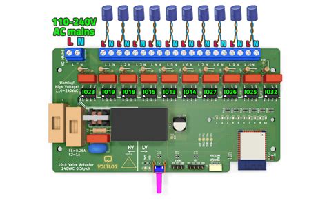 Tasmota Esp32 Floor Heating Valve Controller From Voltlog On Tindie