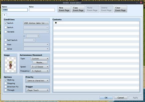 event npc not colliding with player rpg maker forums