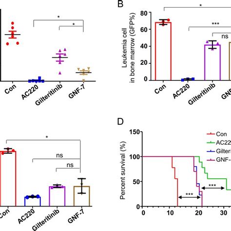 Gnf 7 Showed Significant Therapy Effect On The Mice Model Engrafted