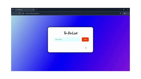 Vamsi Krishna On Linkedin Todolist Frontend Webdevelopment