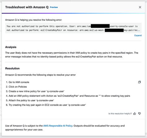 Five Troubleshooting Examples With Amazon Q Aws Devops Developer Productivity Blog