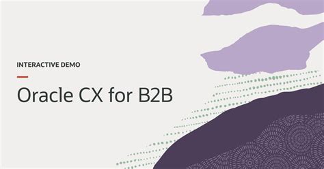 Oracle Customer Experience On Linkedin B2b