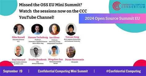 Confidential Computing Consortium On Linkedin The Confidential Computing Consortium Ccc