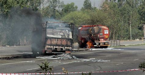 Ethanol Tanker Catches Fire Major Tragedy Averted The Tribune