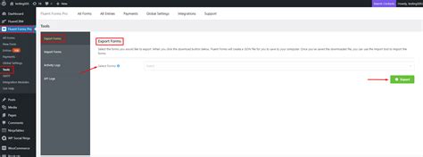 How To Import And Export Fluent Forms Wp Manage Ninja