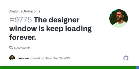 The Designer Window Is Keep Loading Forever · Issue 9775 · Avaloniaui
