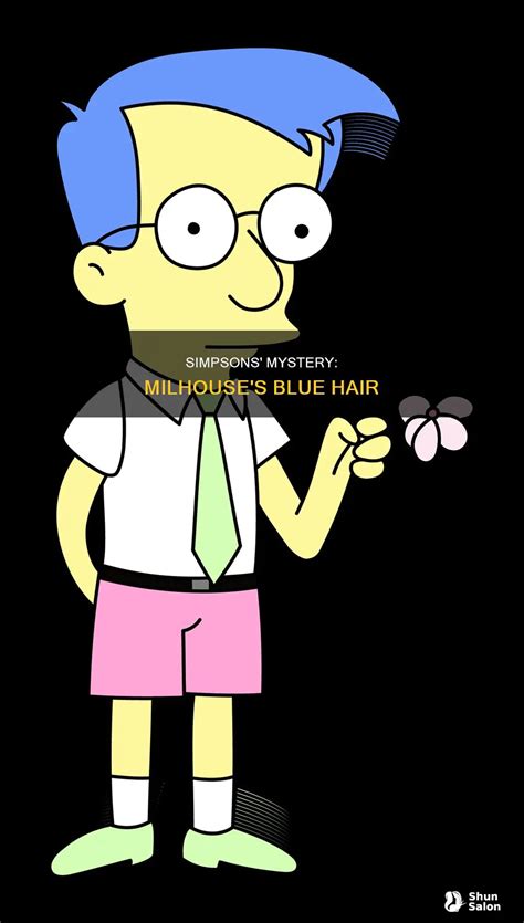 Simpsons Mystery Milhouses Blue Hair Shunsalon