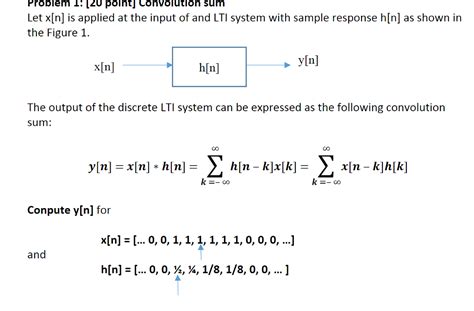 solved problem 1 120 point] convolution sum let x[n] is
