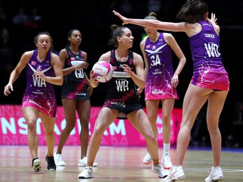 Super Netball Imports Lisa Alexander Rob Wright Norma Plummer On The