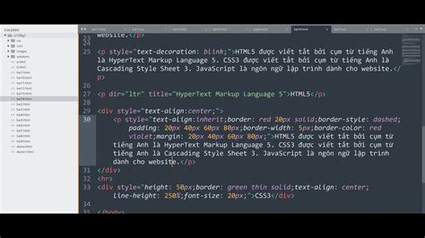 Html5 Css3 C2108g2 Buổi 10 Chi Tiết Về Các Thuộc Tính Css Border Padding Margin Youtube