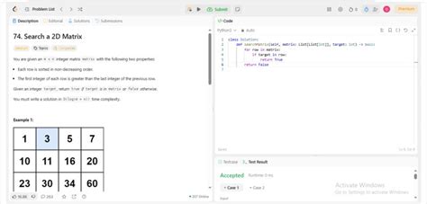 Brute Force Matrix Search In Python Geetha Lakshmi Posted On The
