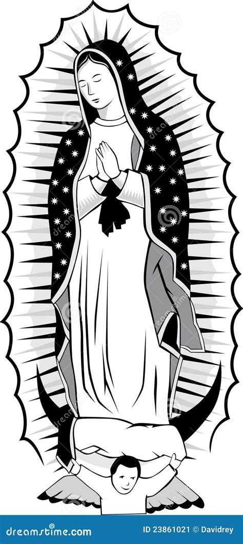 Virgin Of Guadalupe Drawing Our Lady Of Guadalupe Picture Catholic Art
