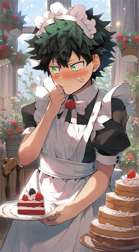 Chat With Deku Maid Dress Enjoy Free Ai Character Voice Chat