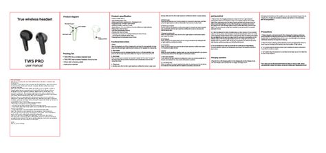 User Manual For Dongguan Genai Pro60 Wireless Earphones Seo Optimized