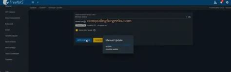 Truenas And How To Upgrade From Freenas To Truenas Core Computingforgeeks