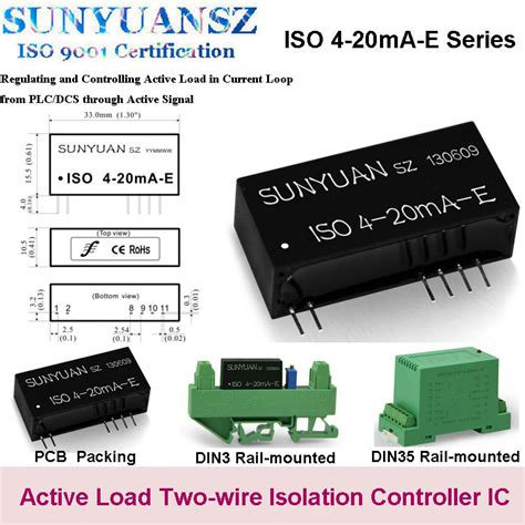 Sip 12pin Two Wire Passive 4 20ma Signal Conditioning Signal Conditioning And Isolation Amplifier