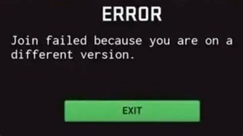 Cod Join Failed Because You Are On A Different Version Izzy Laif Video Review Tutorial