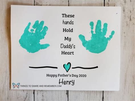 Father S Day Handprint Ideas With Free Printables Fun Loving My Xxx