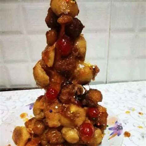 How To Make Croquembouche Profiteroles Tower Eggless Recipe