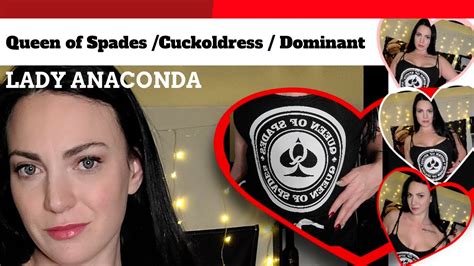 Lady Anaconda Real Life Queen Of Spades Dominant And Cuckoldress