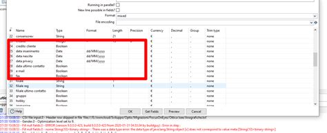 Pentaho Kettle Csv Import Set Null Value In Rows With Format Errors Stack Overflow