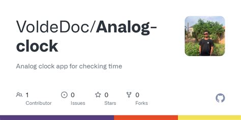 Github Voldedocanalog Clock Analog Clock App For Checking Time