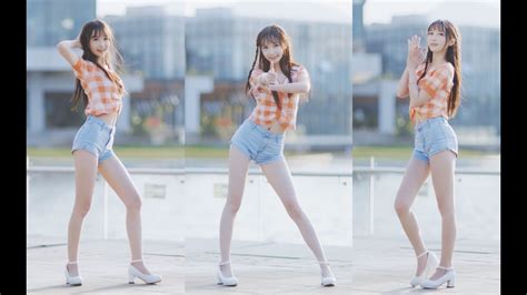 漂亮美眉去海边蹦个迪一起thumbs up YouTube
