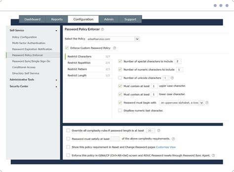 Enterprise Password Reset Management Manageengine Adselfservice Plus