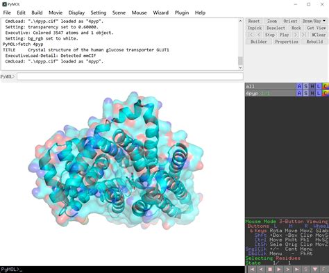 如何使用pymol绘制蛋白表面图 知乎